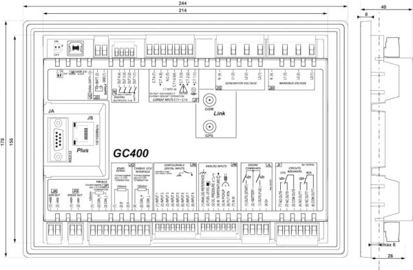 Identify new Sices generator controller by software instruction