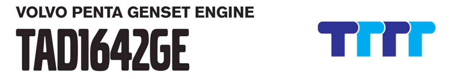 Volvo penta Tad1642ge 550 kva generator engine parts manual