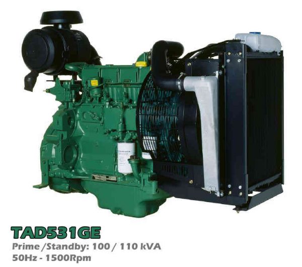Volvo penta Tad531ge 100 kva generator engine manual pdf