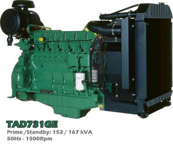 Volvo penta Tad731ge 150 kva generator engine manual pdf