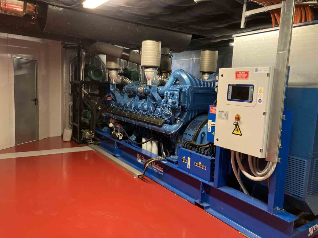 Strong and Smooth as an electric car with 550kVA alternator